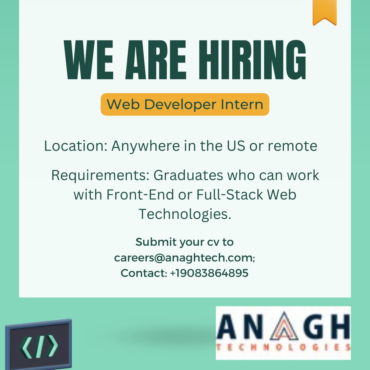 Anagh Technologies Inc posted on LinkedIn Anagh Technologies Inc posted on LinkedIn