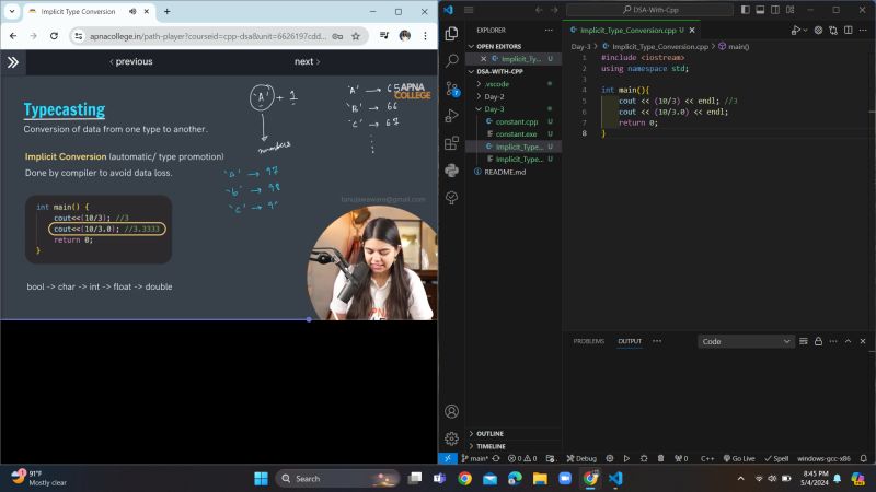 Tanuja Waware on LinkedIn: #apnacollege #100daysofcode #cplusplus #dsa ... Tanuja Waware on LinkedIn: #apnacollege #100daysofcode #cplusplus #dsa ...