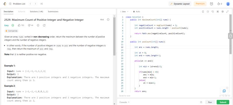 Priyansh Verma on LinkedIn: #day33 #leetcode #codingjourney # ... Priyansh Verma on LinkedIn: #day33 #leetcode #codingjourney # ...