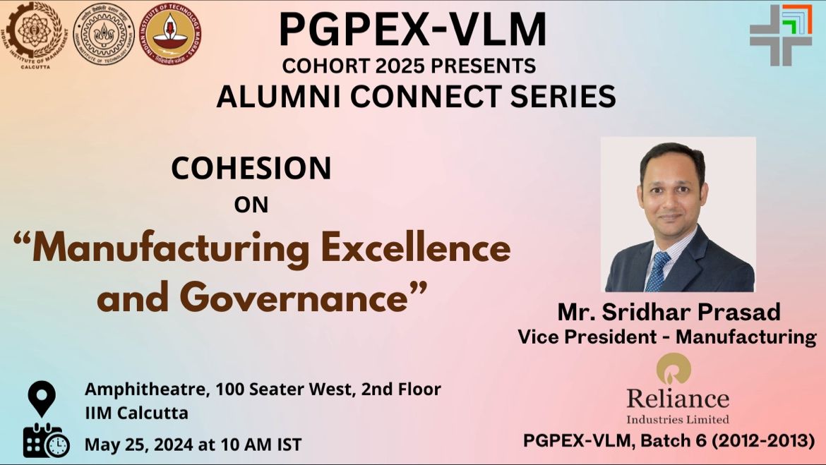 PGPEX VLM- IIM Calcutta, IIT Kanpur & IIT Madras on LinkedIn: #pgpexvlm ... PGPEX VLM- IIM Calcutta, IIT Kanpur & IIT Madras on LinkedIn: #pgpexvlm ...