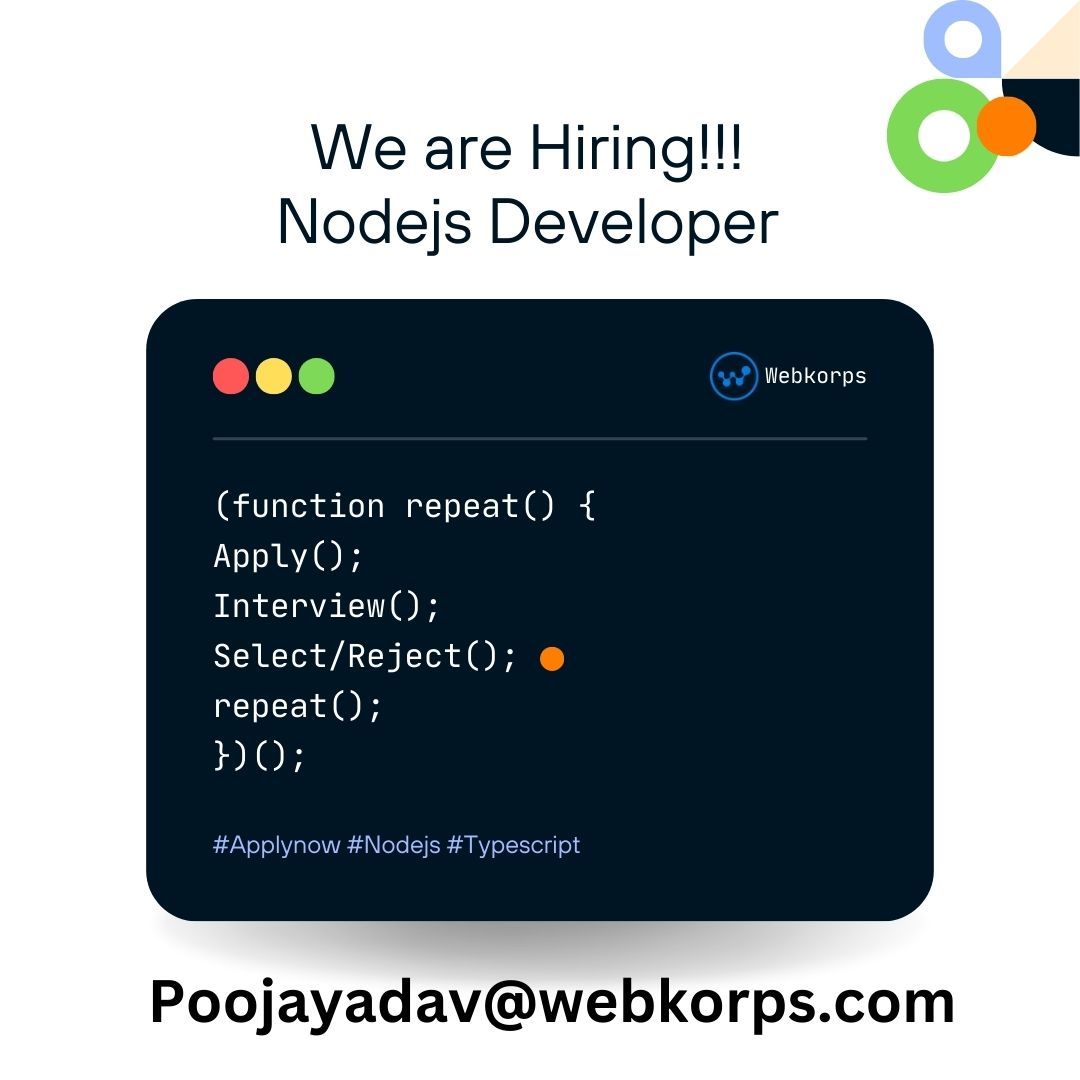 Pooja Yadav on LinkedIn: #linkedinconnections #linkedingroups #nodejs # ... Pooja Yadav on LinkedIn: #linkedinconnections #linkedingroups #nodejs # ...