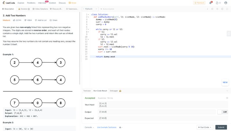 Abhinav . on LinkedIn: #100daysofcodechallenge #leetcode #python Abhinav . on LinkedIn: #100daysofcodechallenge #leetcode #python