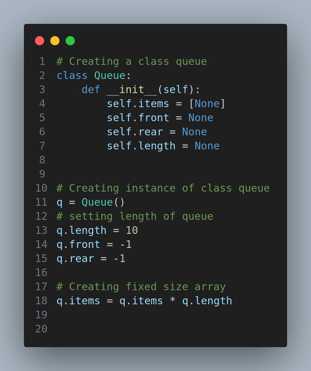 Suraj Kumar on LinkedIn: #queue #datastructures #algorithms #python # ... Suraj Kumar on LinkedIn: #queue #datastructures #algorithms #python # ...