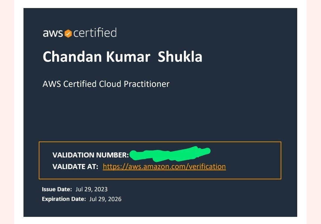 Chandan Kumar Shukla on LinkedIn: I am thrilled to announce that I have ... Chandan Kumar Shukla on LinkedIn: I am thrilled to announce that I have ...