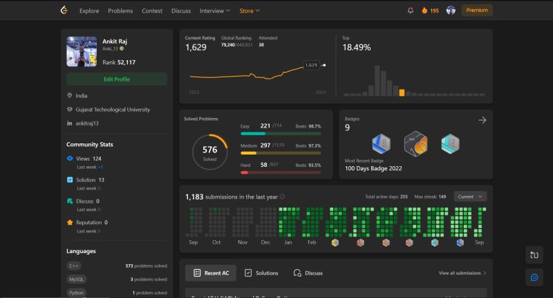 Ankit Raj on LinkedIn: #365daychallenge #leetcode #dailycoding #dsa # ... Ankit Raj on LinkedIn: #365daychallenge #leetcode #dailycoding #dsa # ...