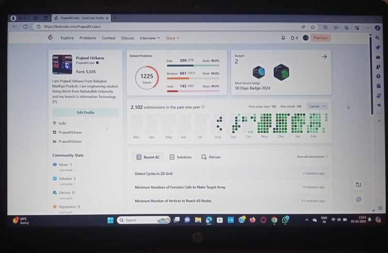 Prajwal Hirkane on LinkedIn: #365daychallenge #leetcode #dailycoding # ... Prajwal Hirkane on LinkedIn: #365daychallenge #leetcode #dailycoding # ...