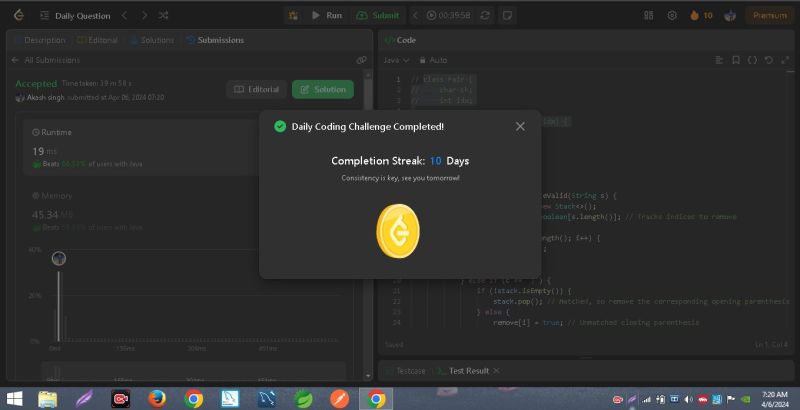 Akash Singh on LinkedIn: #leetcode #day10 #dsa #learningdaily # ... Akash Singh on LinkedIn: #leetcode #day10 #dsa #learningdaily # ...