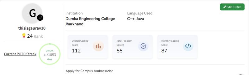 GAURAV CHOUDHARY on LinkedIn: #geeksforgeeks #coding #java #programming ... GAURAV CHOUDHARY on LinkedIn: #geeksforgeeks #coding #java #programming ...