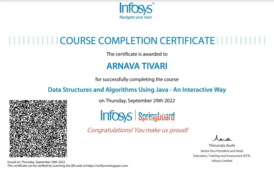 Arnava Tivari on LinkedIn: #datastructures #algorithms #java # ... Arnava Tivari on LinkedIn: #datastructures #algorithms #java # ...