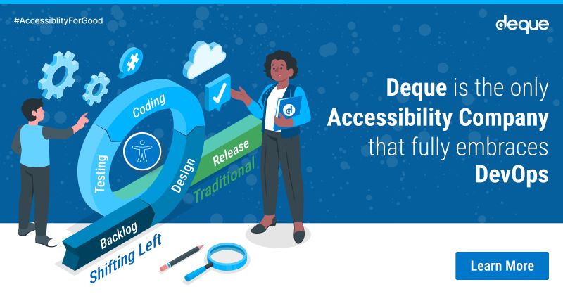 Deque Systems - APAC on LinkedIn: End-to-End Accessibility Testing | Deque Deque Systems - APAC on LinkedIn: End-to-End Accessibility Testing | Deque