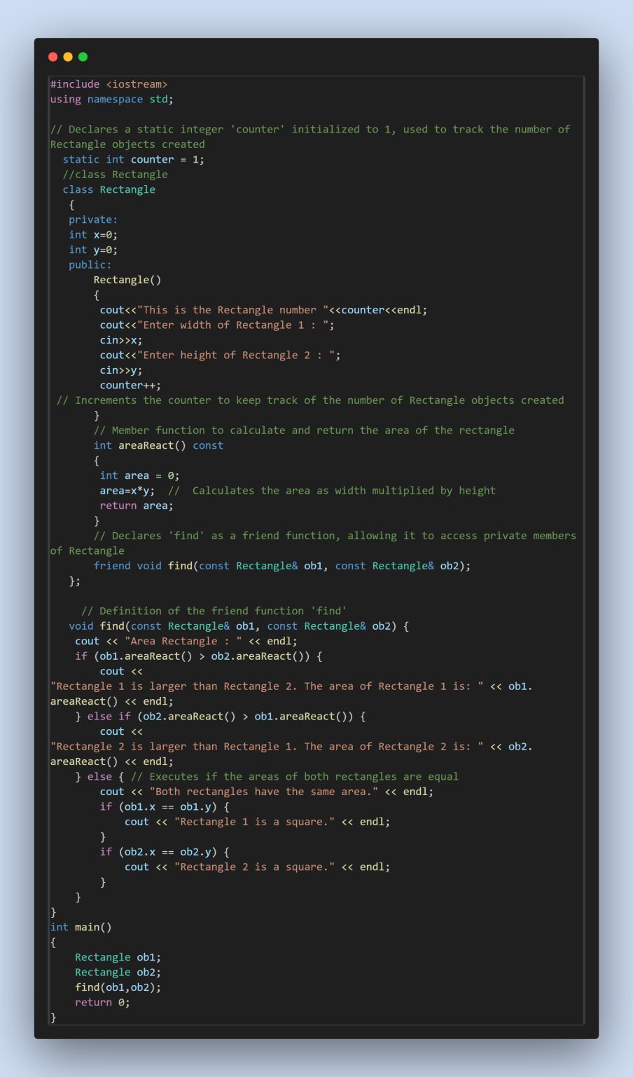 Abdallh Rafat on LinkedIn: This C++ program defines a class ... Abdallh Rafat on LinkedIn: This C++ program defines a class ...