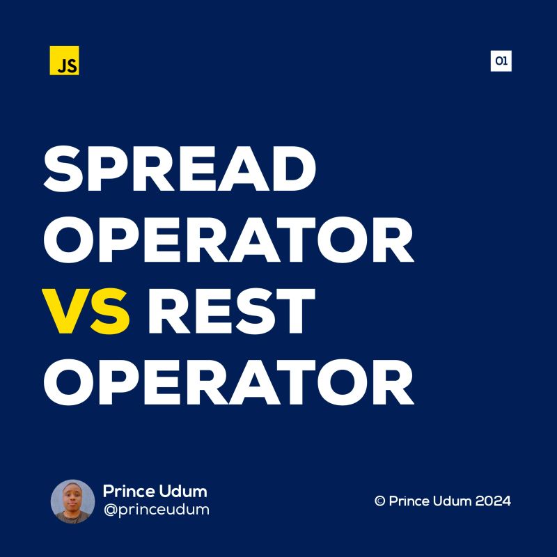 Prince Udum on LinkedIn: #javascript #webdevelopment #spreadoperator # ... Prince Udum on LinkedIn: #javascript #webdevelopment #spreadoperator # ...