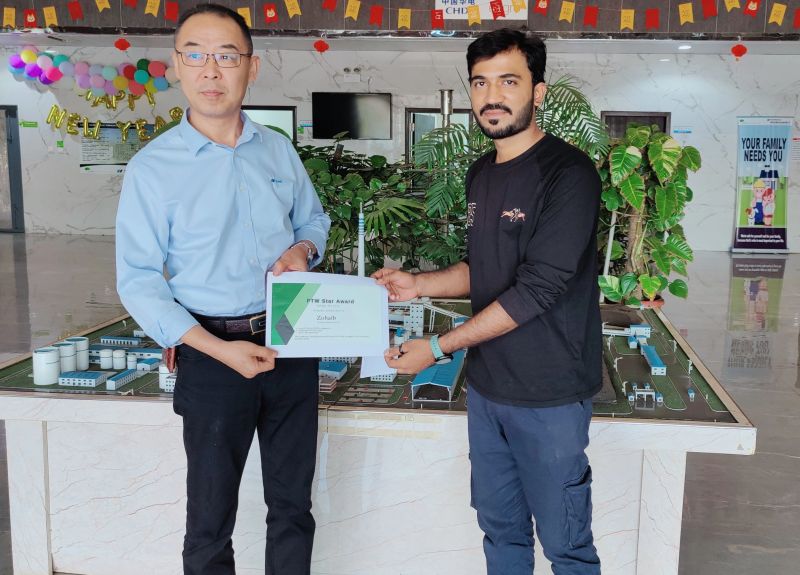 Zuhaib Ahmed on LinkedIn: Awarded as PTW star for 100% Job supervision ... Zuhaib Ahmed on LinkedIn: Awarded as PTW star for 100% Job supervision ...