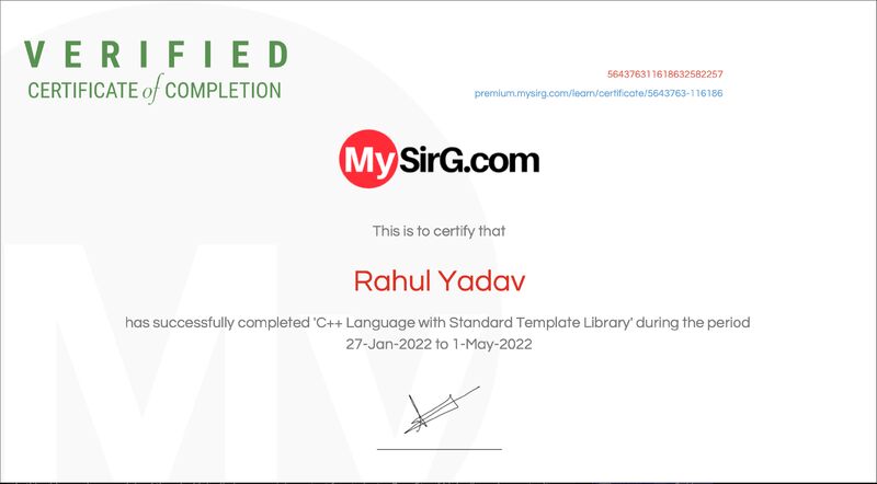 Rahul yadav on LinkedIn: #codingjourney #passionforprogramming # ... Rahul yadav on LinkedIn: #codingjourney #passionforprogramming # ...