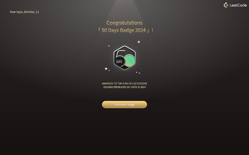 Tejas Limbikai on LinkedIn: #leetcode #50daysofcode Tejas Limbikai on LinkedIn: #leetcode #50daysofcode