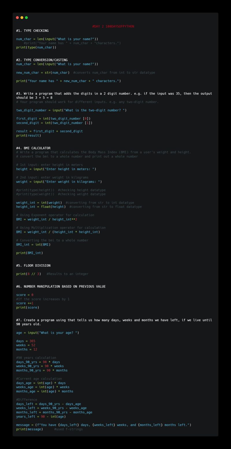 Alex Nyaga on LinkedIn: #100daysofpython #python ... Alex Nyaga on LinkedIn: #100daysofpython #python ...