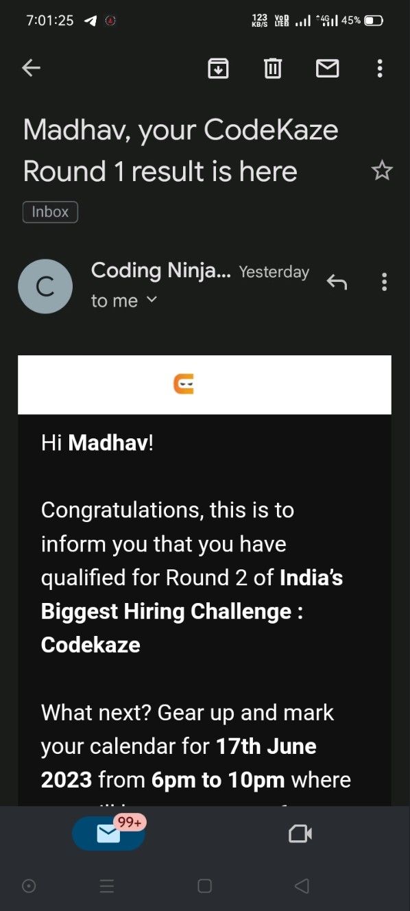 Rishabh Arora on LinkedIn: Madhav Mahajan Keep Rocking Rishabh Arora on LinkedIn: Madhav Mahajan Keep Rocking