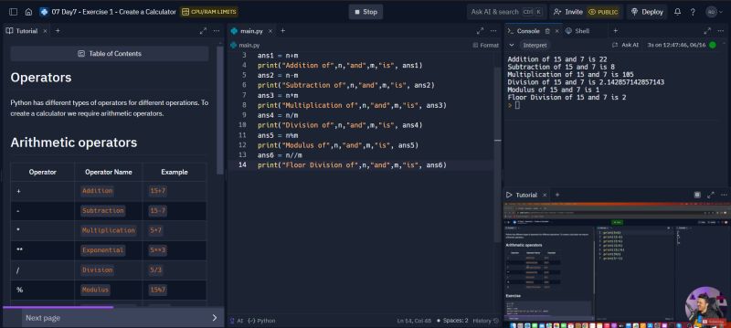 How I built a calculator using Python | ROHAN KADAM posted on the topic ... How I built a calculator using Python | ROHAN KADAM posted on the topic ...