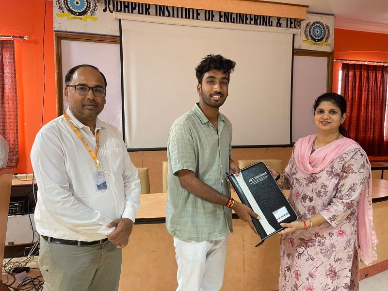 Harsh Bhansali on LinkedIn: #jiet Harsh Bhansali on LinkedIn: #jiet