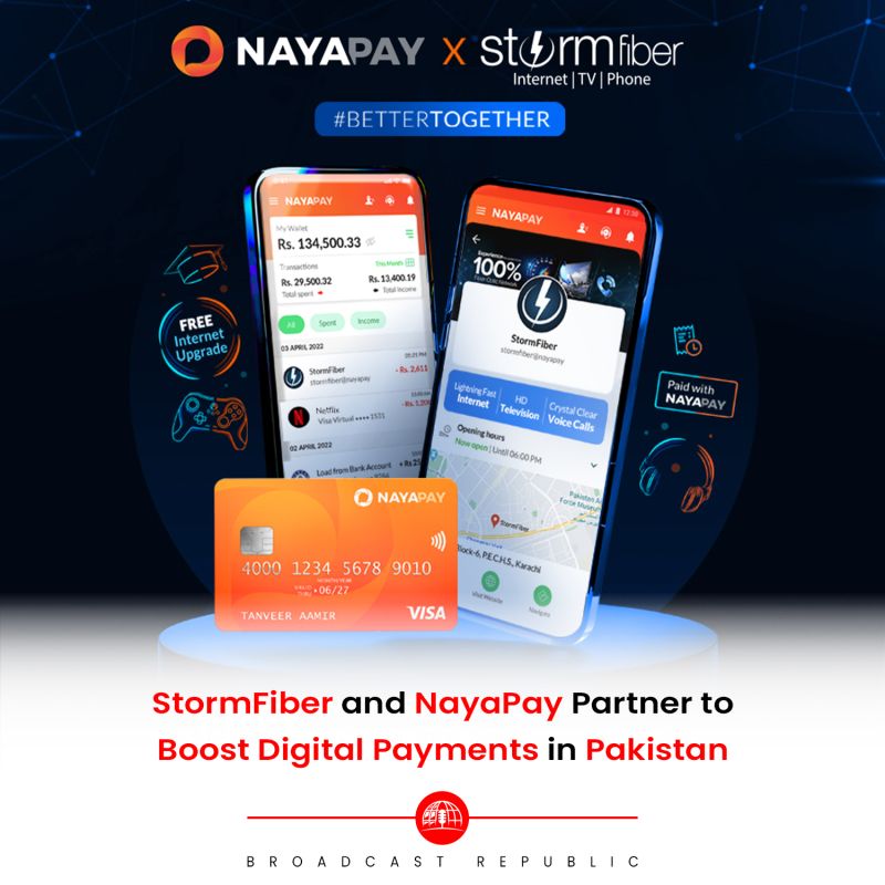 Broadcast Republic on LinkedIn: #broadcastrepublic #stormfiber #nayapay ... Broadcast Republic on LinkedIn: #broadcastrepublic #stormfiber #nayapay ...