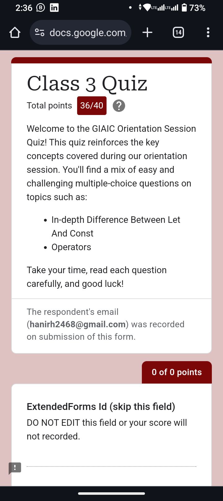 UMM-E- HANI on LinkedIn: #giaic #typescript #practicequiz # ... UMM-E- HANI on LinkedIn: #giaic #typescript #practicequiz # ...
