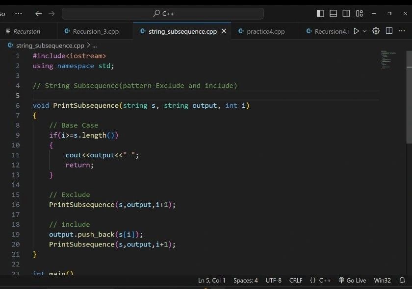 Aryan Raj on LinkedIn: #recursion #backtracking #programmingpatterns Aryan Raj on LinkedIn: #recursion #backtracking #programmingpatterns