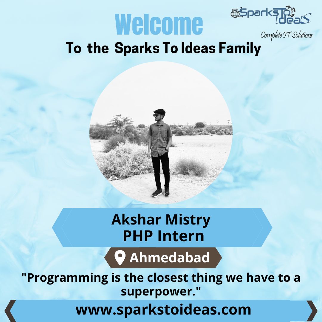 Sparks To Ideas on LinkedIn: #pythoninternship #pythondeveloper # ... Sparks To Ideas on LinkedIn: #pythoninternship #pythondeveloper # ...
