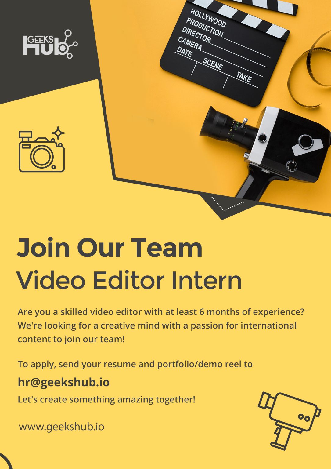 Geeks Hub on LinkedIn: Still Hiring! Apply Away 🔥 Geeks Hub on LinkedIn: Still Hiring! Apply Away 🔥