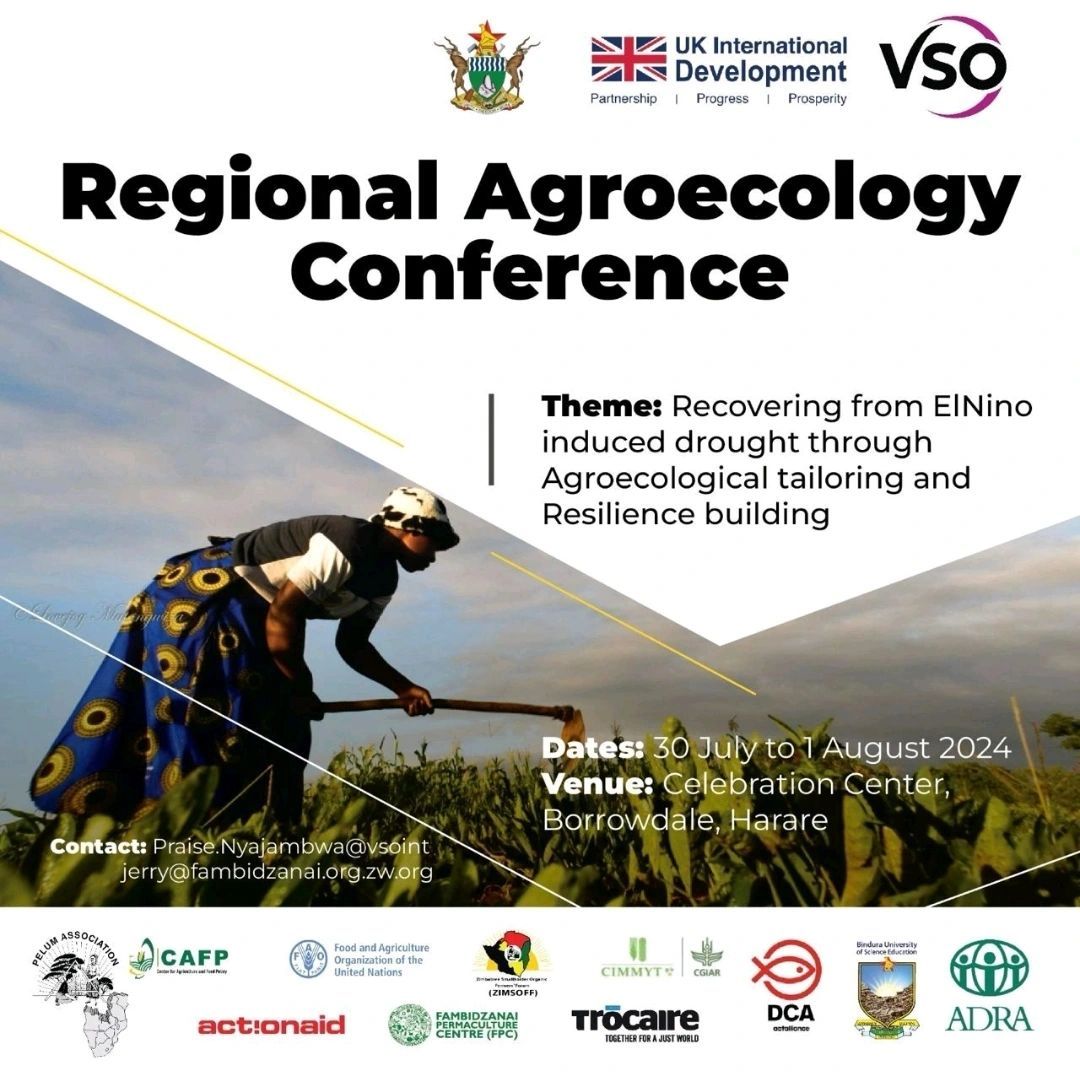 Bolyne Tafadzwa Chapeyama on LinkedIn: #savethedate #agroecology Bolyne Tafadzwa Chapeyama on LinkedIn: #savethedate #agroecology