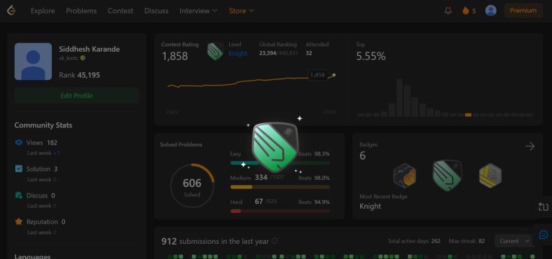 Siddhesh Karande on LinkedIn: #leetcode #problemsolving #knight | 31 ... Siddhesh Karande on LinkedIn: #leetcode #problemsolving #knight | 31 ...