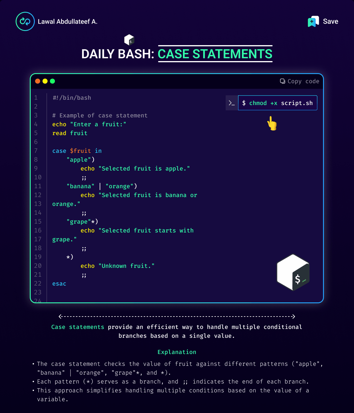 Abdullateef Lawal on LinkedIn: #bash #scripting #python #cloud #devops Abdullateef Lawal on LinkedIn: #bash #scripting #python #cloud #devops