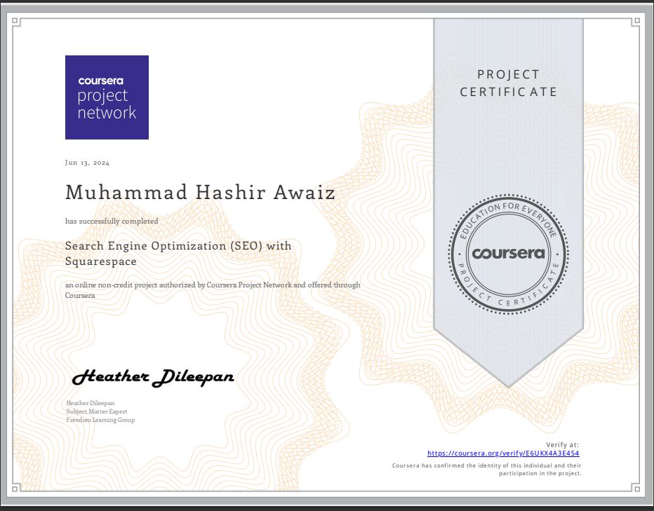 Muhammad Hashir Awaiz on LinkedIn: #seo #digitalmarketing #squarespace ... Muhammad Hashir Awaiz on LinkedIn: #seo #digitalmarketing #squarespace ...