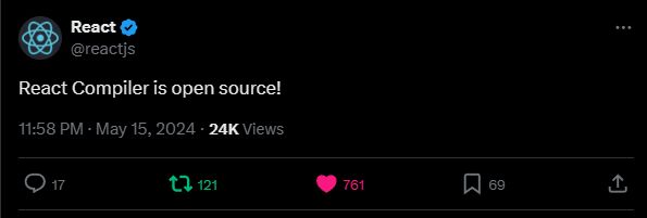 Hemant Sharma on LinkedIn: #react #reactcompiler #reactjs Hemant Sharma on LinkedIn: #react #reactcompiler #reactjs