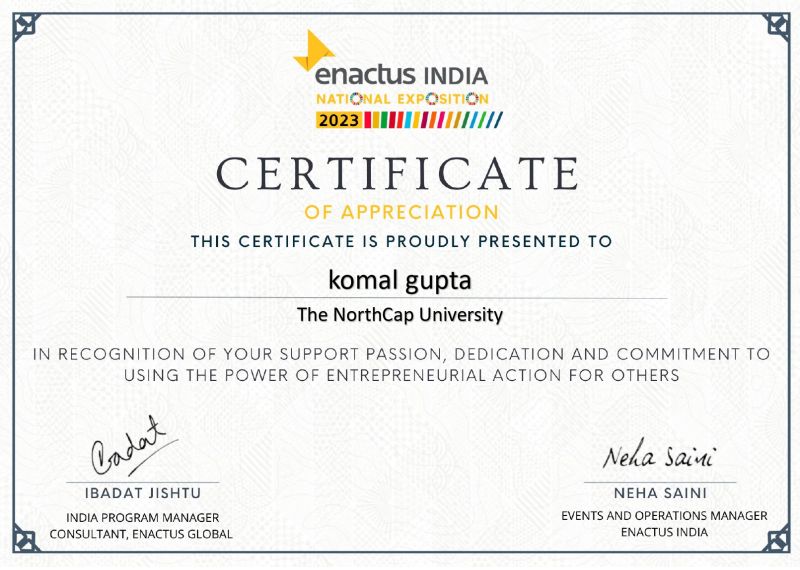 komal Gupta on LinkedIn: #enactus #socialimpact # ... komal Gupta on LinkedIn: #enactus #socialimpact # ...