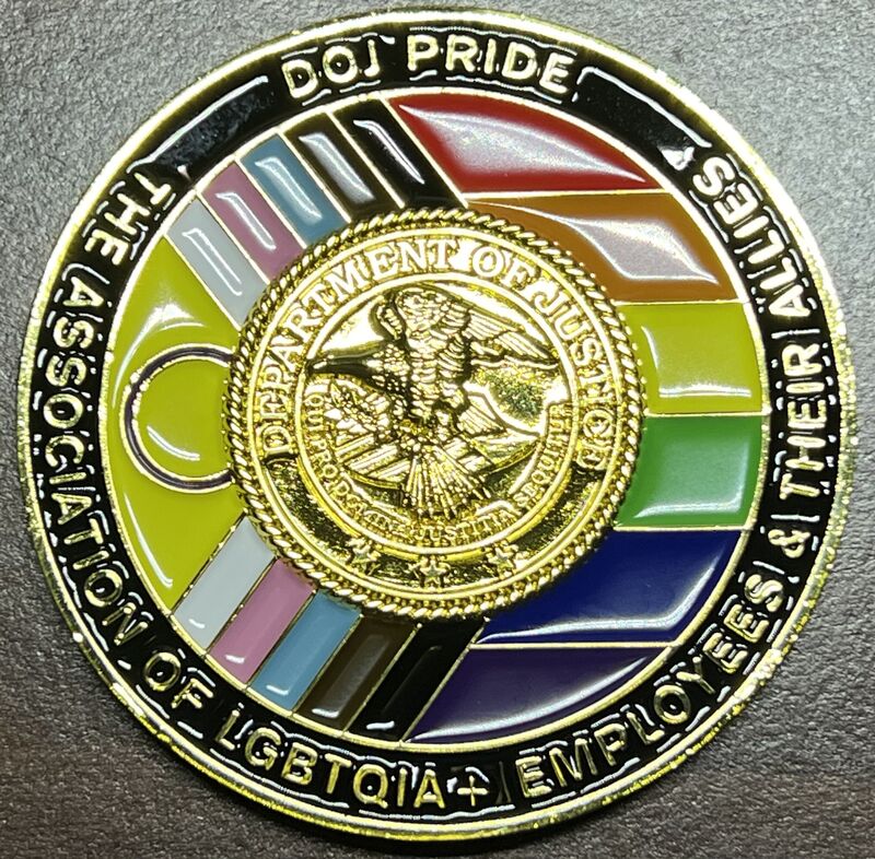 Mary E. Melek on LinkedIn: DOJ Pride 30 Year Anniversary Challenge Coin Mary E. Melek on LinkedIn: DOJ Pride 30 Year Anniversary Challenge Coin