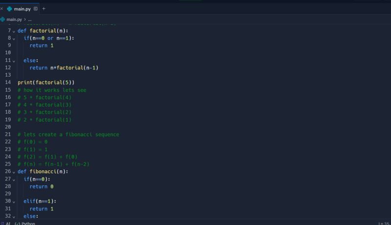 ABHAY TEWATIA on LinkedIn: #day30 #python #recursion #codingjourney ... ABHAY TEWATIA on LinkedIn: #day30 #python #recursion #codingjourney ...