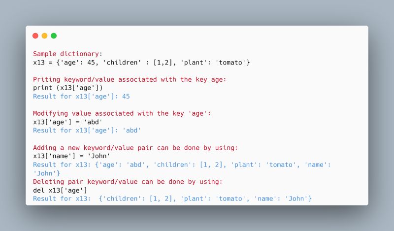 Ardian Grezda on LinkedIn: DICTIONARIES IN PYTHON Dictionary consists ... Ardian Grezda on LinkedIn: DICTIONARIES IN PYTHON Dictionary consists ...