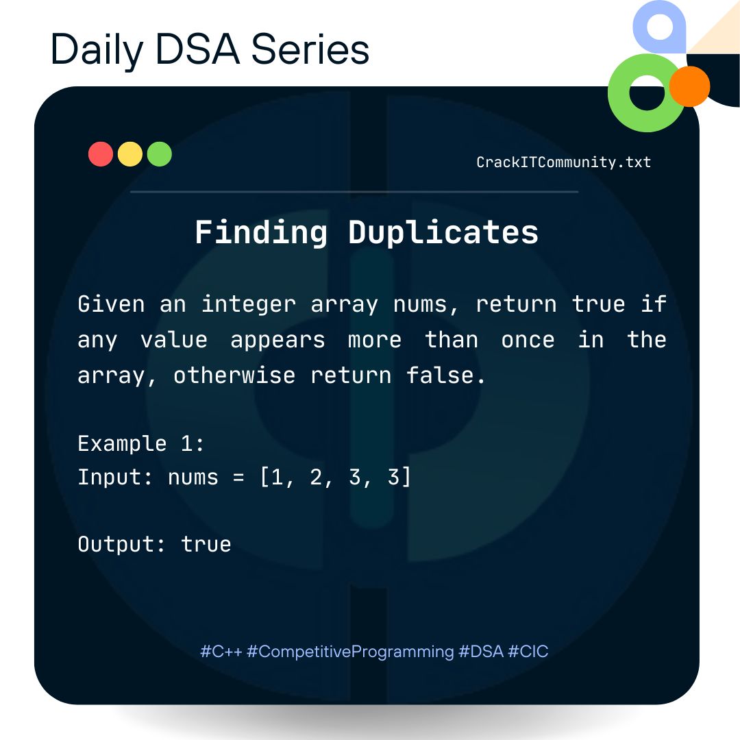 Crack IT Community on LinkedIn: #coding #competitiveprogramming #dsa # ... Crack IT Community on LinkedIn: #coding #competitiveprogramming #dsa # ...