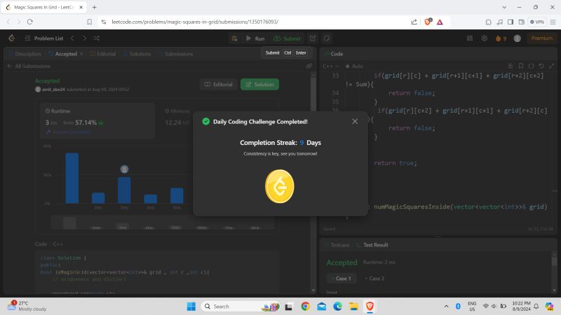 Amit kumar on LinkedIn: #day9 #leetcode #leetcode #codingchallenge # ... Amit kumar on LinkedIn: #day9 #leetcode #leetcode #codingchallenge # ...