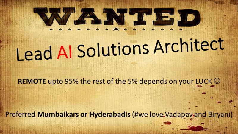 Danish Shaikh on LinkedIn: #hiring #remote #wfh #artificialintelligence Danish Shaikh on LinkedIn: #hiring #remote #wfh #artificialintelligence