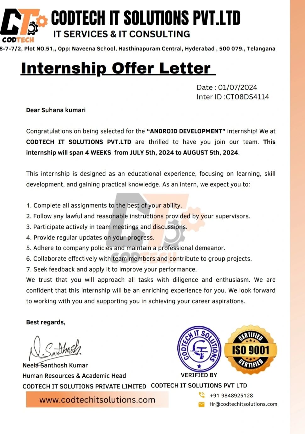 Suhana Kumari on LinkedIn: #androiddevelopment #internship #learning # ... Suhana Kumari on LinkedIn: #androiddevelopment #internship #learning # ...