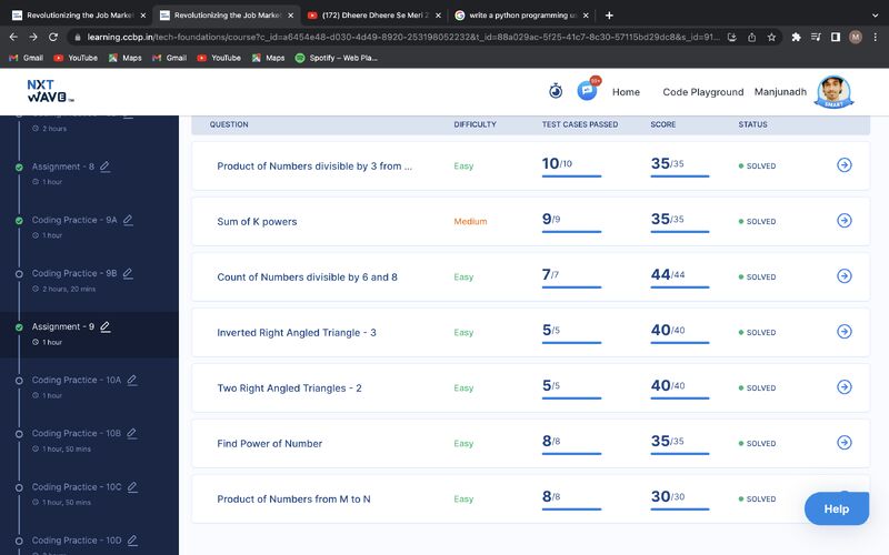 Manjunadh Yekula on LinkedIn: #coding #nxtwave #python Manjunadh Yekula on LinkedIn: #coding #nxtwave #python