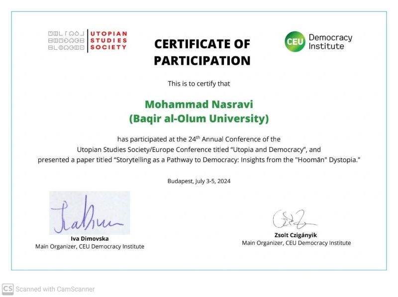 Mohammad Nasravi on LinkedIn: #utopianstudies #democracy #storytelling ... Mohammad Nasravi on LinkedIn: #utopianstudies #democracy #storytelling ...