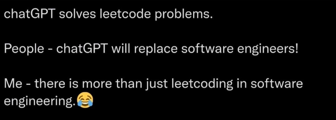 Kartik S. on LinkedIn: #leetcode #chatgpt #chatgpt3 #distributedsystems ... Kartik S. on LinkedIn: #leetcode #chatgpt #chatgpt3 #distributedsystems ...