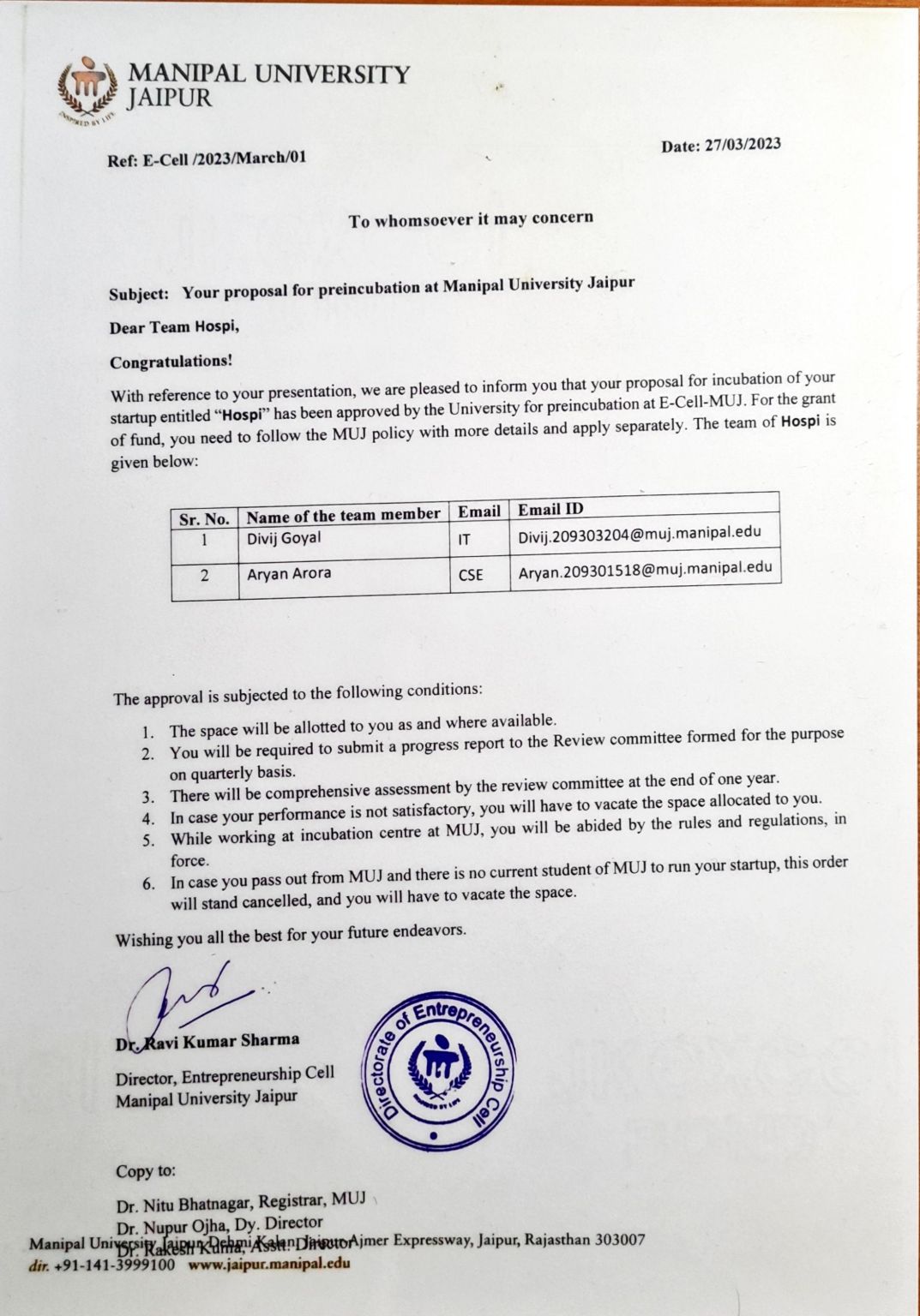 Divij Goyal on LinkedIn: Way To Go Partner ️ ARYAN ARORA Divij Goyal on LinkedIn: Way To Go Partner ️ ARYAN ARORA