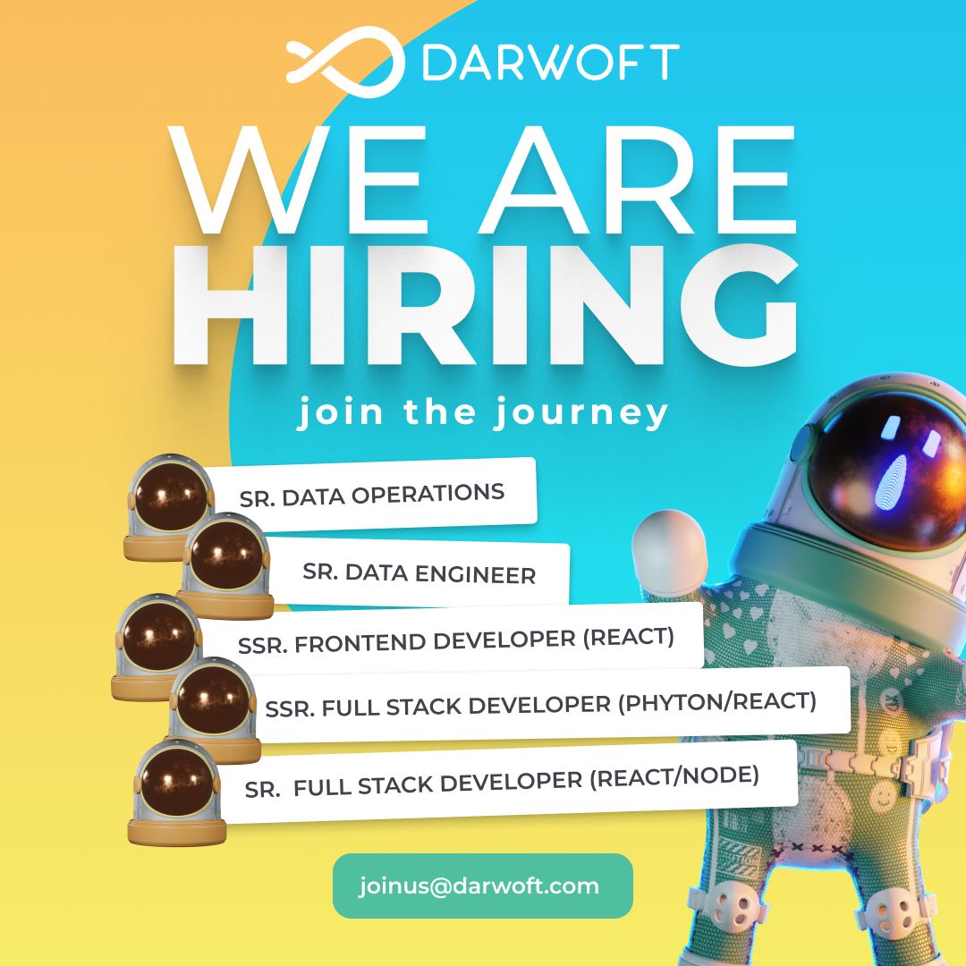 Darwoft on LinkedIn: #darwoft #darwoft #hiring #wearehiring # ... Darwoft on LinkedIn: #darwoft #darwoft #hiring #wearehiring # ...
