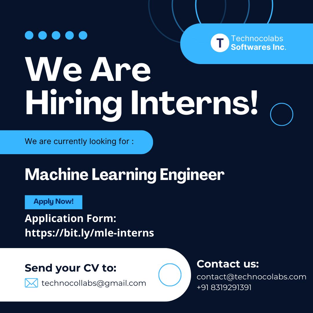 Prachi Patel on LinkedIn: #machine #learning #engineer #interns # ... Prachi Patel on LinkedIn: #machine #learning #engineer #interns # ...