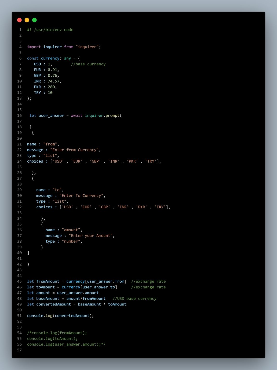 Harmain Bashir on LinkedIn: #typescript #nodejs #cli #coding #developer ... Harmain Bashir on LinkedIn: #typescript #nodejs #cli #coding #developer ...