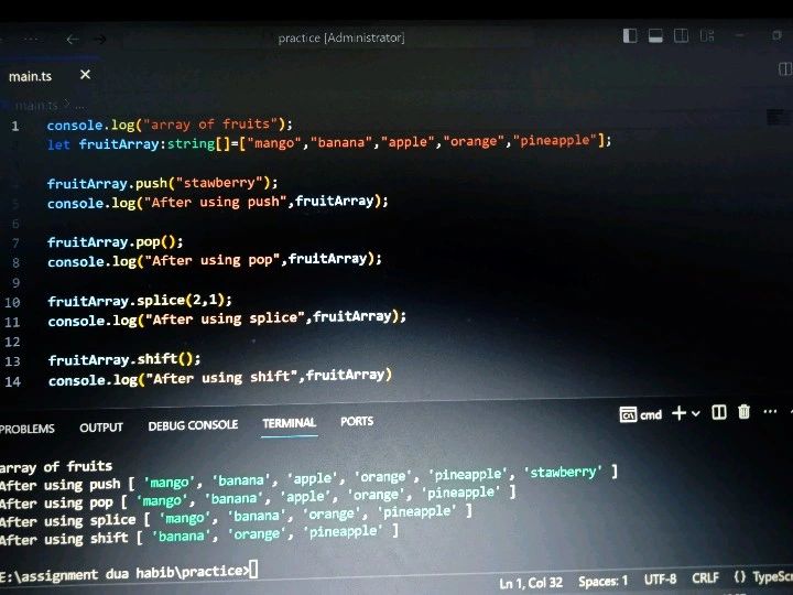 Dua Habib on LinkedIn: #itcourses #giaic #ai #typescript #codingchallenges Dua Habib on LinkedIn: #itcourses #giaic #ai #typescript #codingchallenges