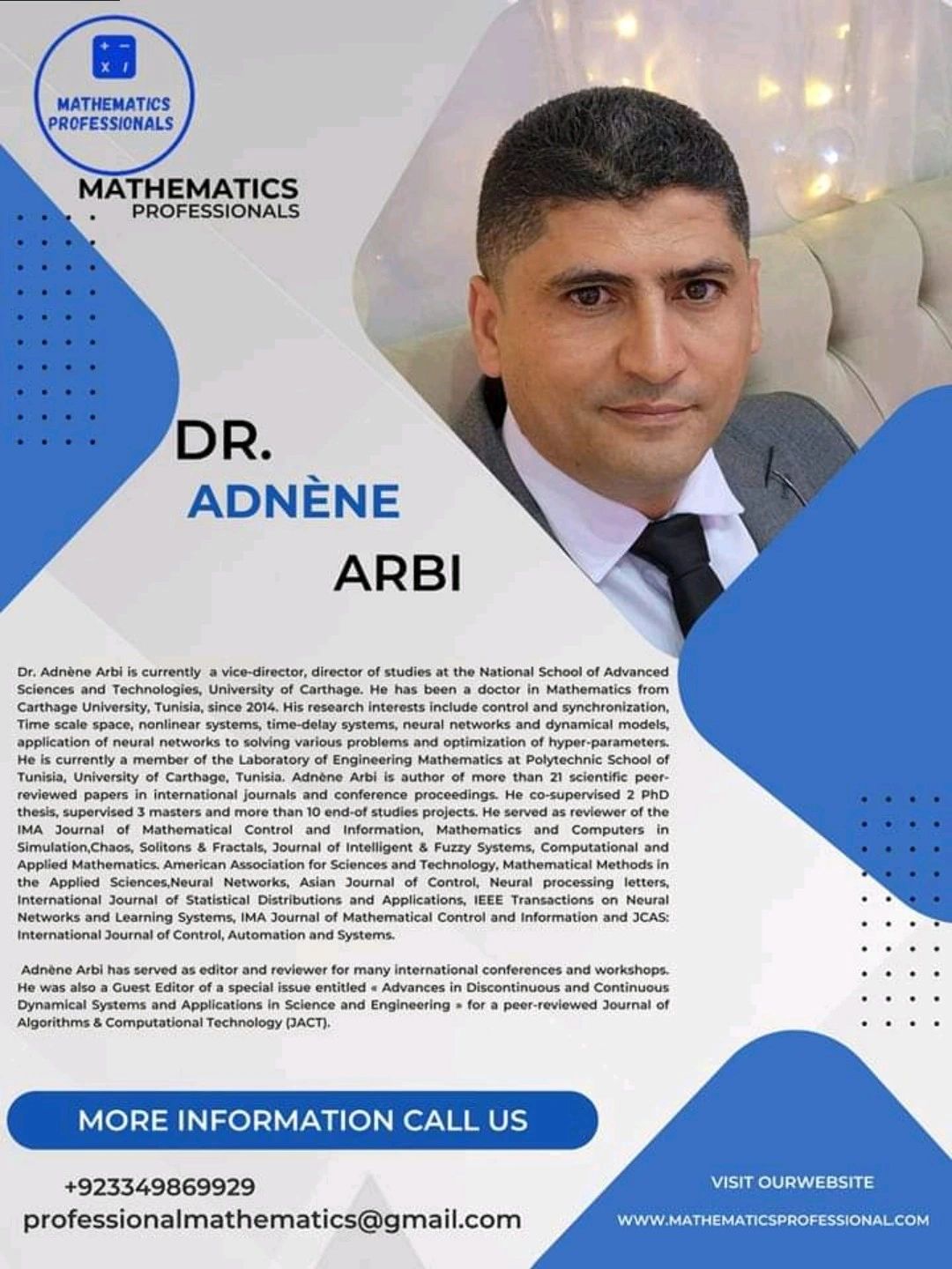 Dr. Adnene Arbi posted on LinkedIn Dr. Adnene Arbi posted on LinkedIn